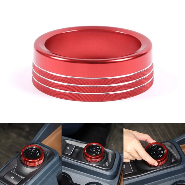 RED CENTER CONSOLE Gear Shift Knob Trim Cover for FORD Maverick 2022 ...
