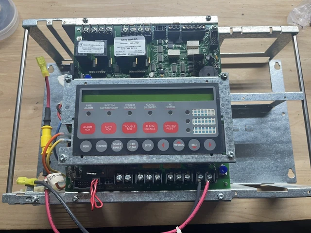SIMPLEX 4010 SFIO Fire Alarm Control Panel Main Board 565-737 with ...