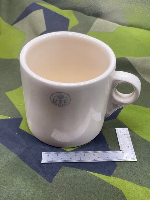WW2 BRITISH ROYAL Air Force RAF Heavy White Tea Mug £46.00 - PicClick UK