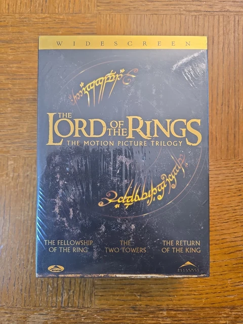 THE LORD OF the Rings: The Motion Picture Trilogy -DVD Widescreen - New ...