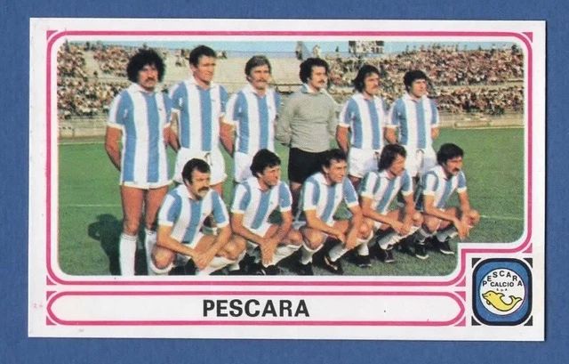 FIGURINA CALCIATORI PANINI 1978/79 - Recupero - N.413 Squadra - Pescara EUR 1,00 - PicClick IT