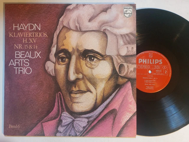 BEAUX ARTS TRIO Haydn Piano Trios 15 & 14 N/Mint 1970s Philips LP £5.99 - PicClick UK