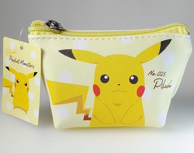 PIKACHU POKEMON TRIANGLE Mini Pouch giapponese Nintendo dal Giappone F ...