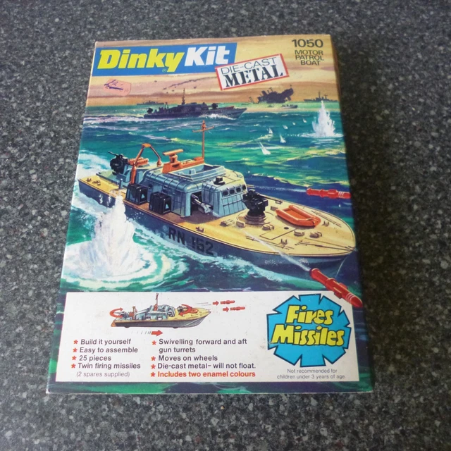 DINKY KIT METAL 1050 motor patrol boat unopened, sealed. 1974 £52.66 ...