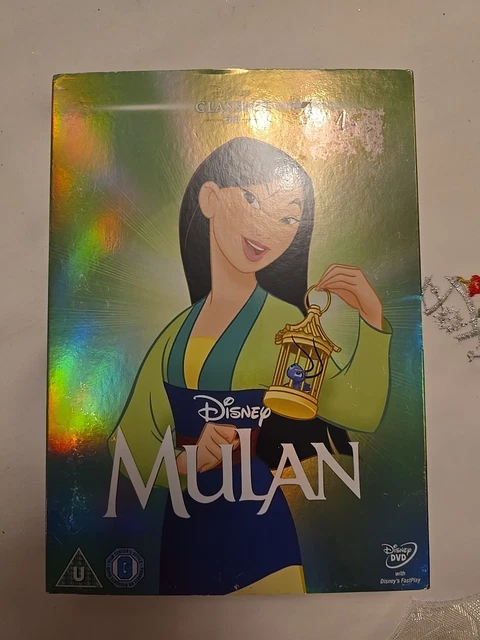 DISNEY CLASSICS #36 Mulan Dvd Limited Edition O Ring Sleeve New Sealed ...