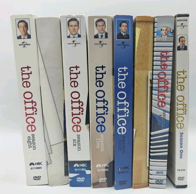 THE OFFICE DVD Collection Seasons 1 to 8 Steve Carell NBC TV Comedy ...