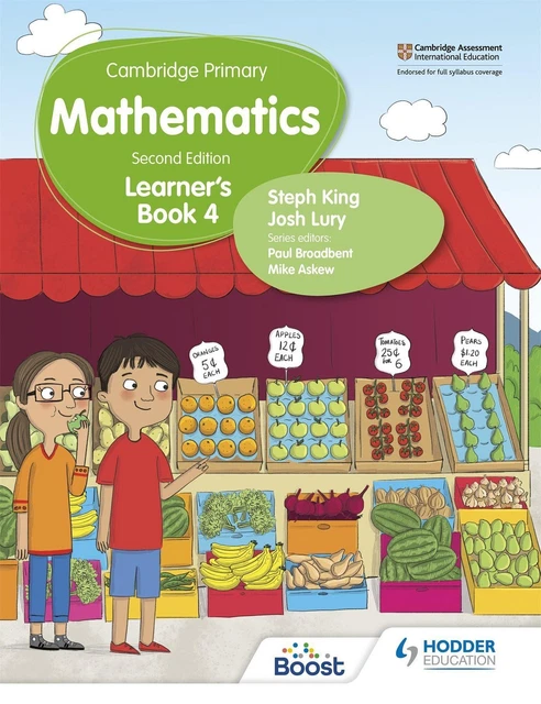 CAMBRIDGE PRIMARY MATHEMATICS Learner's Book 4, Steph King £16.84 ...