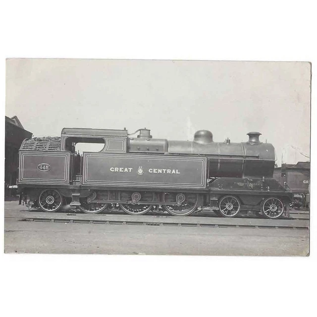 GCR GREAT CENTRAL Railway Class 9n, #448, RP Postcard c1920s £4.99 ...