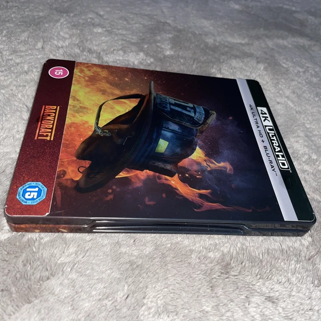 BACKDRAFT (1991) - 4K UHD Blu-ray Steelbook - Kurt Russell - De Niro ...