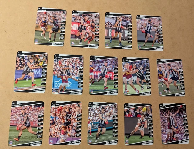 2024 AFL TEAMCOACH Common Collingwood Cards Choose Your Player $1.00 ...