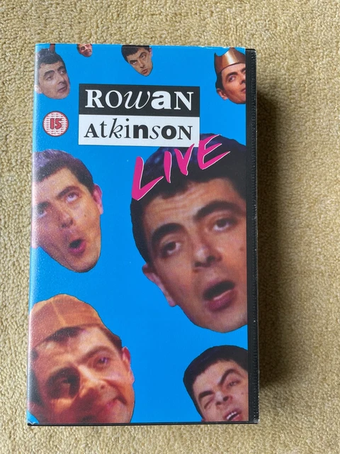 ROWAN ATKINSON CLASSIC Stand up comedy on VHS Video Tape £4.99 ...