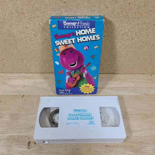 BARNEY - BARNEYS Home Sweet Homes (VHS, 1993) $12.71 - PicClick CA