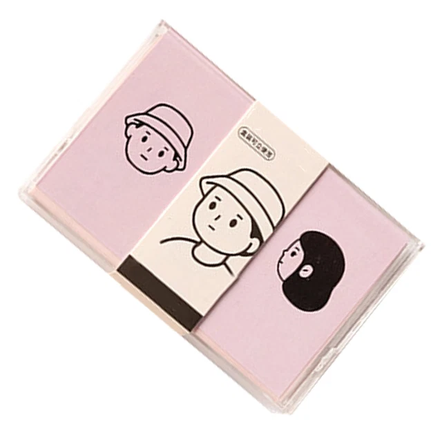 100 SHEETS MINI Decorative Memo Paper Thicker Easy To Write Small Note ...