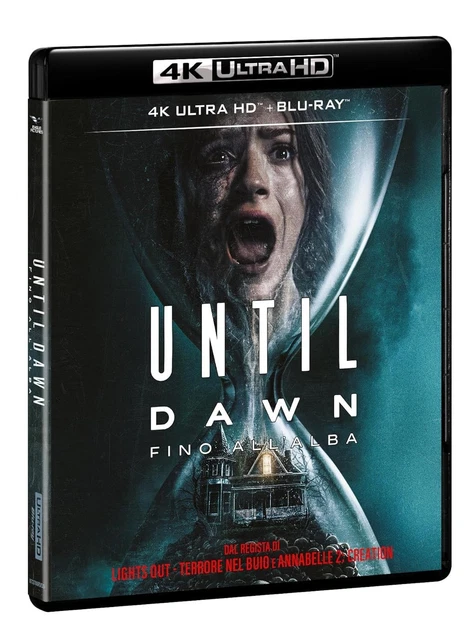 UNTIL DAWN: FINO All'Alba 4K UHD (2025) 2 Blu Ray pre order EUR 29,90 - PicClick IT