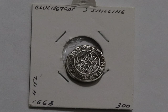 🧭 🇩🇰 DENMARK 3 Skilling 1668 Silver B77 Cmg10 $50.25 - PicClick CA