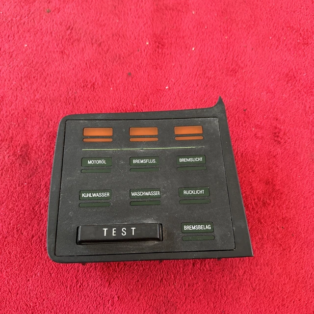 ORIGINAL BMW E23 E24 E28 Test Control Check Modul Bordcomputer CHECK ...