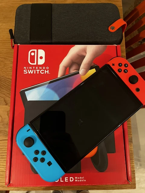 NINTENDO SWITCH OLED Model HEG-001 Handheld Console - 64GB + Official ...