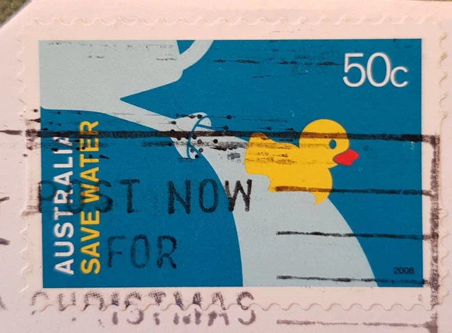 VINTAGE AUSTRALIAN STAMP 50c Save Water $39.90 - PicClick AU