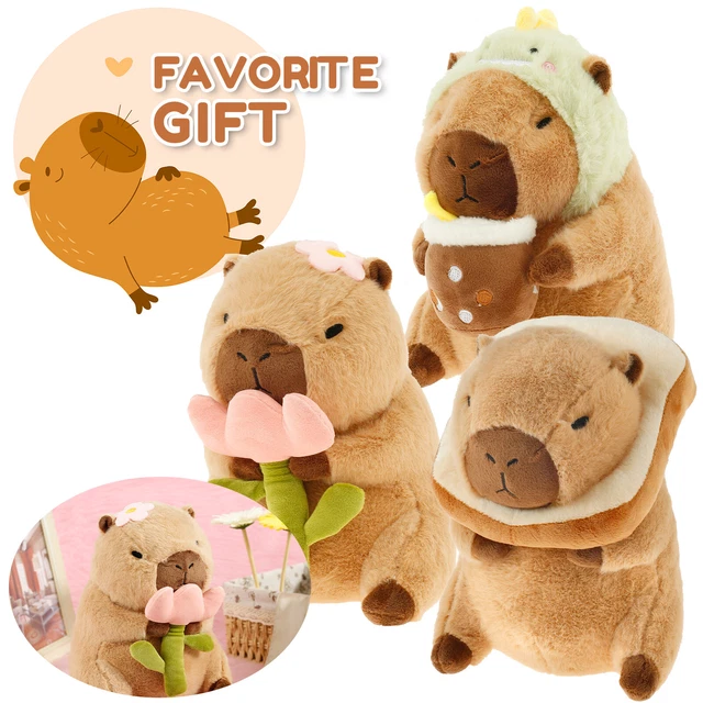 CAPYBARA PLUSH TOY 12inch Cute Capybara Stuffed Toy Ultra-Soft Capybara ...