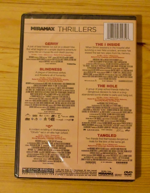 MIRAMAX THRILLERS: 6 Movie Pack DVD Gus Van Sant Fernando Meirelles ...