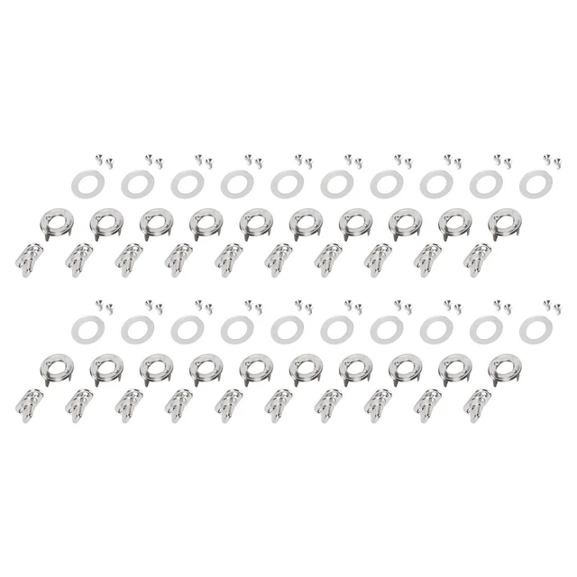 TWIST LOCK FASTENERS Turn Button Eyelet And Stud Mounting Screws For ...