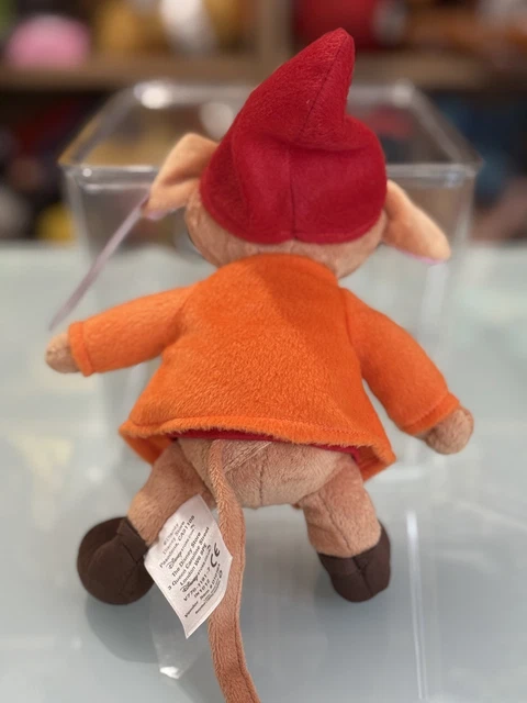 JAQ MOUSE PLUSH From Disney Store Cinderella Soft Toy Teddy Doll £20.01 ...