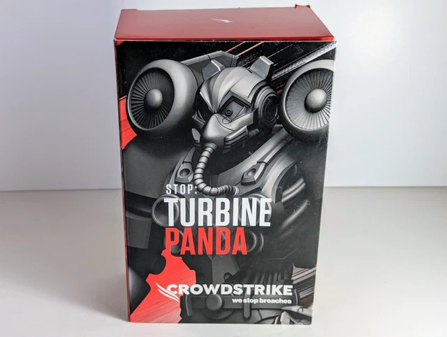 CROWDSTRIKE TURBINE PANDA Collectable Figure RARE Stop $40.00 - PicClick CA