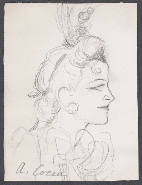 DINA COCEA FILM Cinema Actress Actrice Roumanie Bucharest Dessin ...