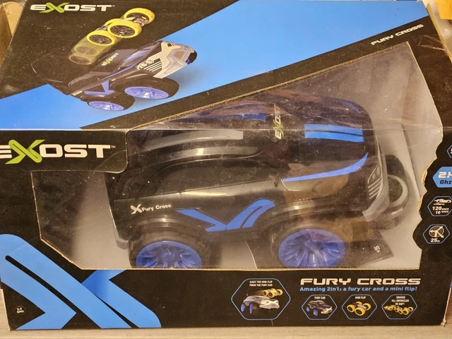 SILVERLIT EXOST FURY Cross Mini Flip 2-In-1 Remote Radio Control Toy ...