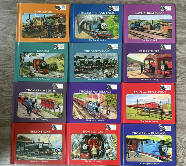 THOMAS TANK ENGINE & Friends Set of 12 Grolier Hardback Books £11.12 ...