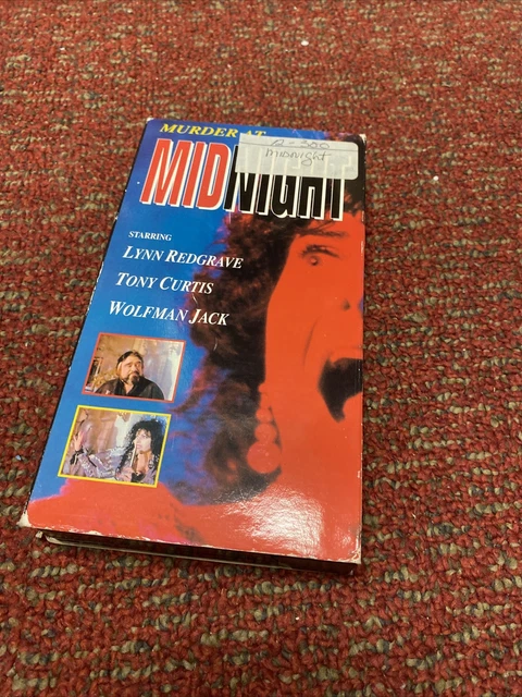 MURDER AT MIDNIGHT VHS Mintex Video Wolfman Jack Horror Rare Redgrave ...
