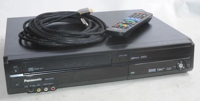 PANASONIC DMR-EZ49V MAGNÉTOSCOPE et enregistreur DVD, copie VHS vers ...