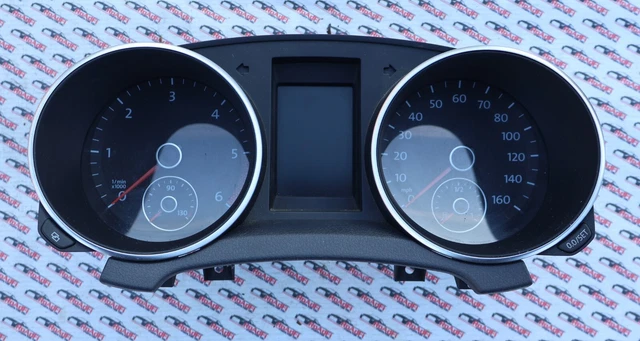 VOLKSWAGEN GOLF MK6 2008-2013 1.6L Diesel Manual Speedometer Speedo ...