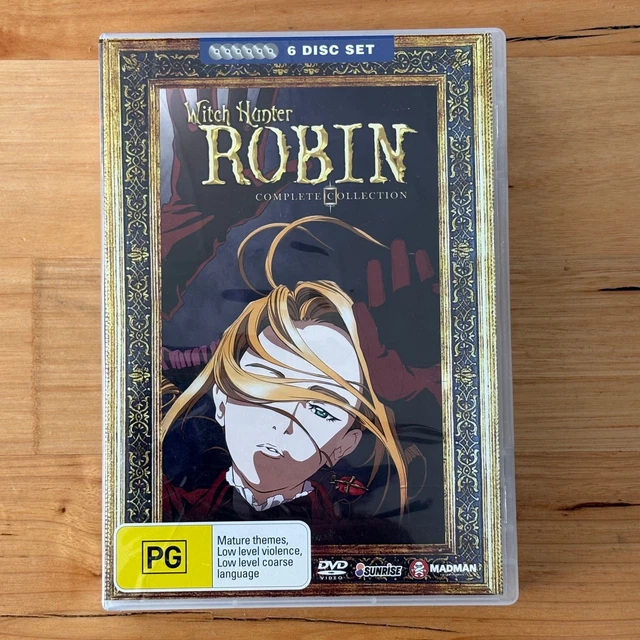 WITCH HUNTER ROBIN Complete Collection DVD Anime 6-Disc PAL 4 VGC $24. ...