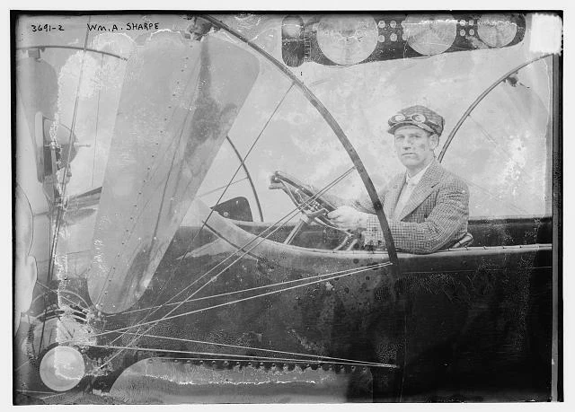 WILLIAM A SHARPE Inventor Machine Designed To Fly Run Swim Dive Old ...