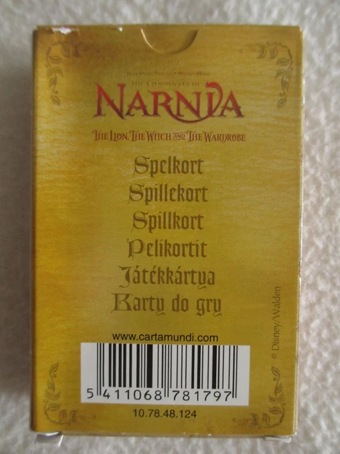 NARNIA THE LION The White Witch And The Magic Cabinet Card Game - New ...