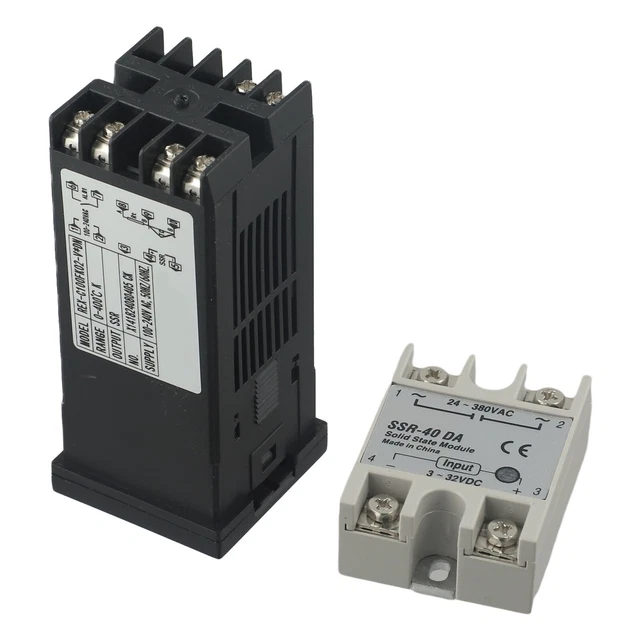 REX-C100 SSR DN+SSR-40DA+M6 British 1mTemperature Controller and Thermocouple £23.47 - PicClick UK