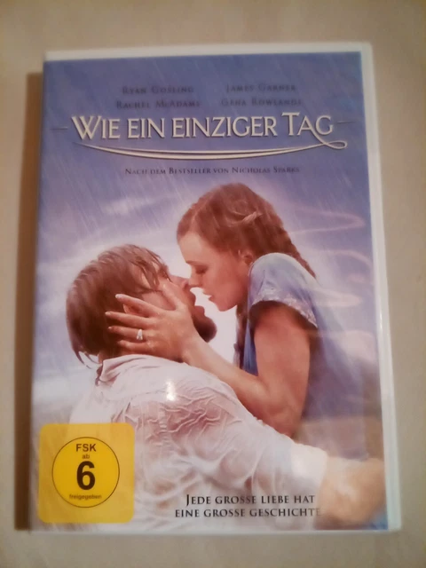 DVD WIE EIN einziger Tag - Ryan Gosling, Rachel McAdams - Aus Sammlung EUR 1,22 - PicClick DE