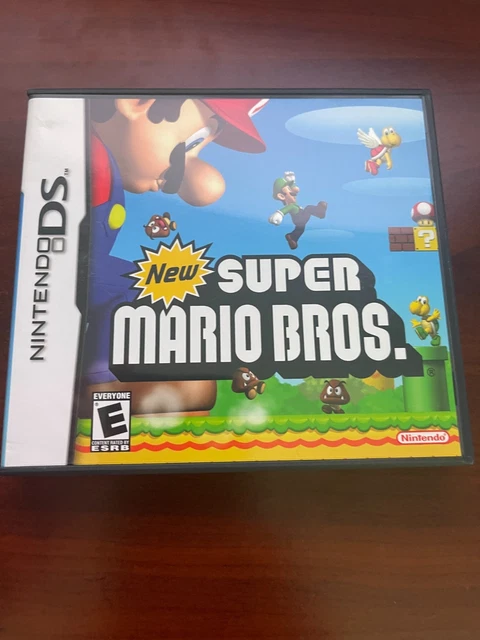 NEW SUPER MARIO Bros. Nintendo DS Complete CIB Mint Authentic Tested £ ...