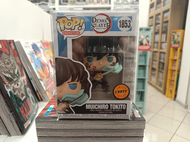 FUNKO POP! MUICHIRO Tokito 1853 - Demon Slayer - Chase - Original Vinyl ...