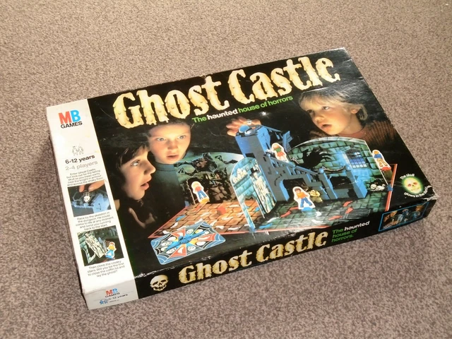 GHOST CASTLE : HAUNTED HOUSE OF HORRORS - 1985 VINTAGE GAME By MB (FREE ...