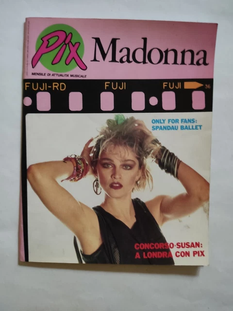 MADONNA MAGAZINE PIX N.6 1985 All dedicated to Madonna Original Made In ...