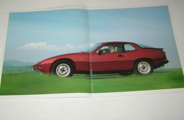 PROSPECTUS / BROCHURE Porsche 911 Sc, 911 Turbo, 924, 944, 928 S ...