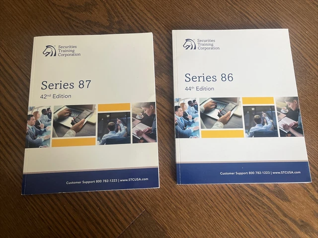 SERIES (FINRA/NASAA) - Series 86, Series 87 and Series 63 Books - STC ...