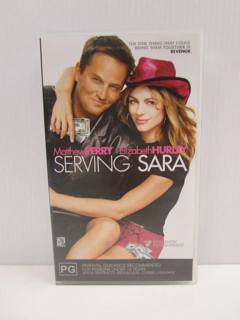 SERVING SARA, MATTHEW Perry, VHS Tape, Vintage Video, Movie PG $16.45 ...