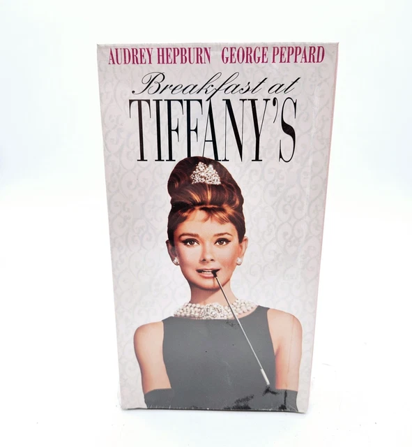 BREAKFAST AT TIFFANY'S VHS Tape 1961 Audrey Hepburn Factory Sealed New ...