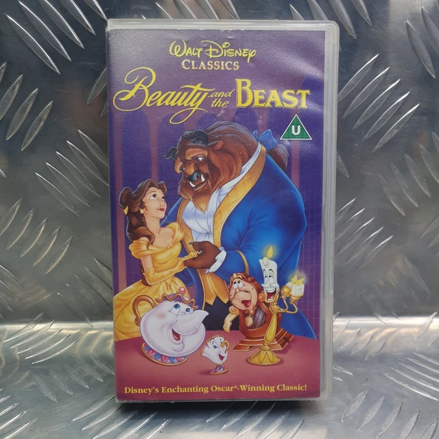 VINTAGE WALT DISNEY Classics Beauty & The Beast VHS Video Tape Original ...