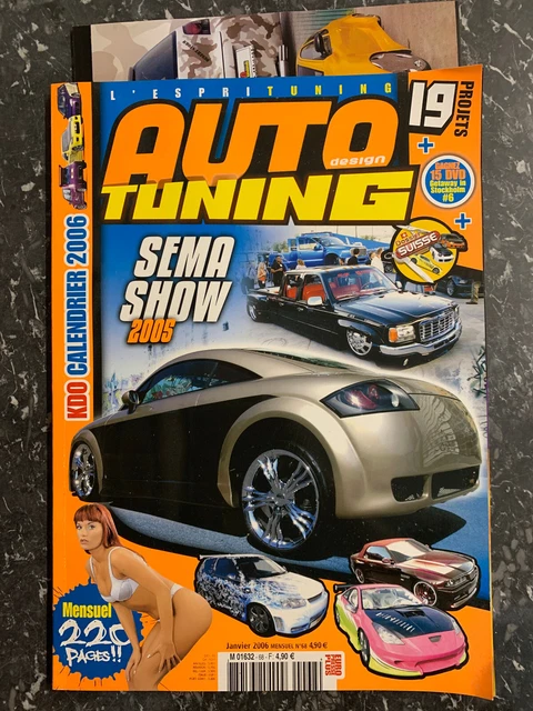 MAGAZINE AUTO TUNING N°68 (avec calendrier) Sema Show 2005 EUR 6,00 ...