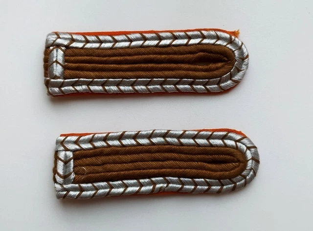 GERMAN WW2 SHOULDER boards Oberwachtmaister Gendarmerie Police WW2 ...