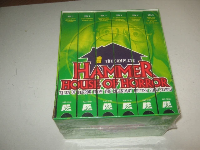 VHS VIDEO TAPES Box Set Hammer House Of Horror 6 Tapes 12 Movies £19.68 ...